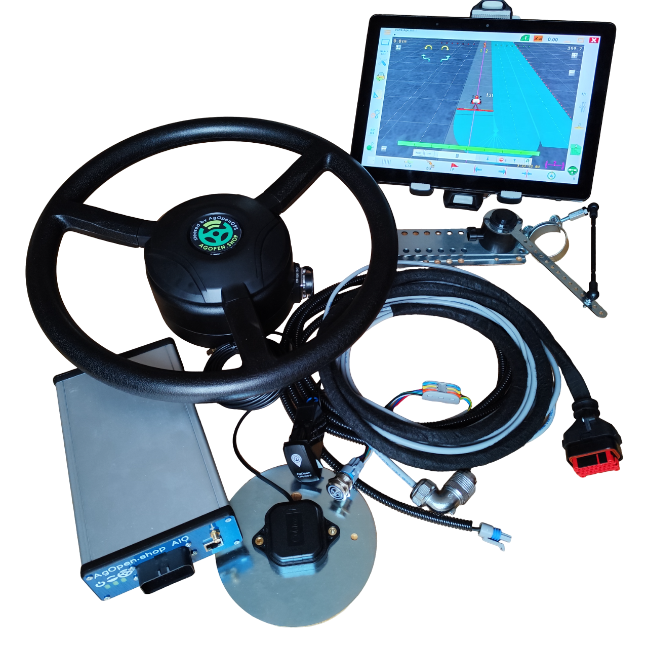 Direct Drive AgOpenGPS Kit – Precision Auto-Steering Solution